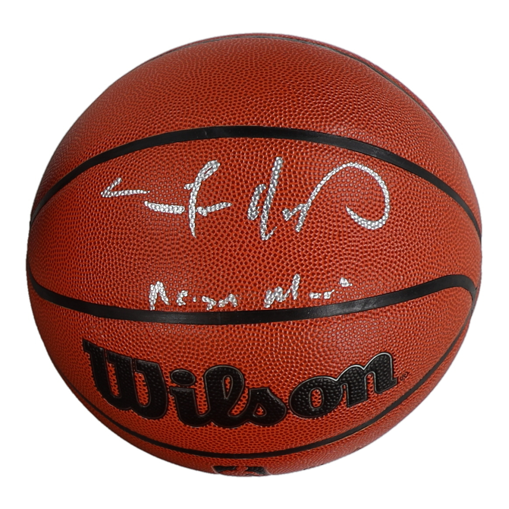 Shawn Kemp Signed NBA Basketball Inscribed "Reign Man" (Schwartz ...