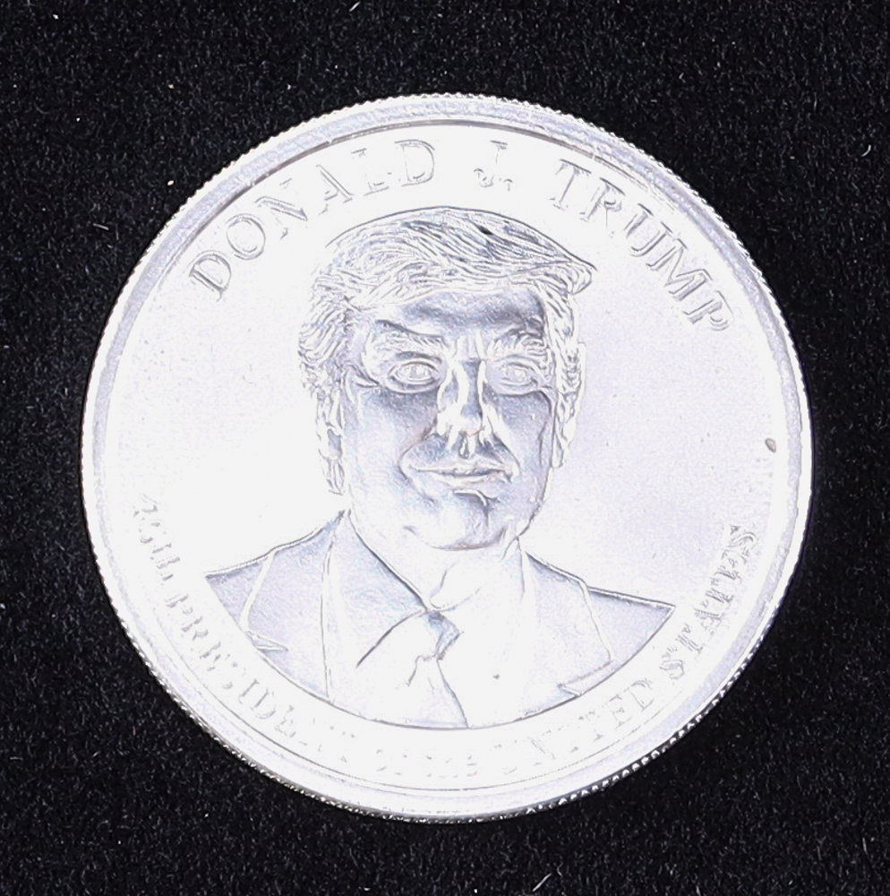 Donald Trump - 45th president of the United States - 1 Troy Oz .999 ...