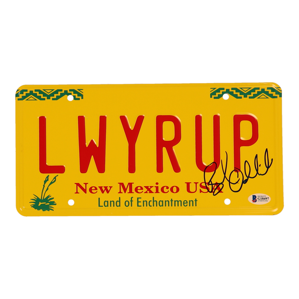 Bob Odenkirk Signed "Better Call Saul" License Plate (Beckett ...