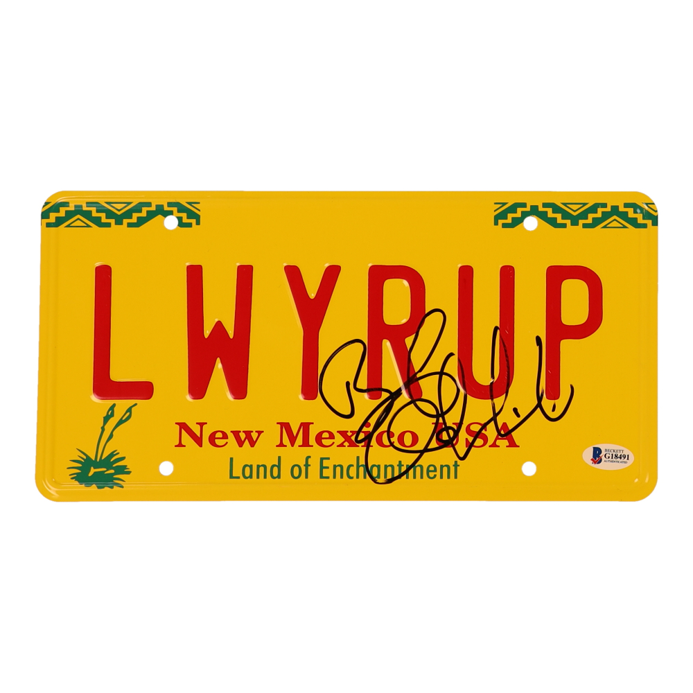 Bob Odenkirk Signed "Better Call Saul" License Plate (Beckett ...
