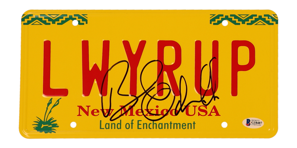 Bob Odenkirk Signed "Better Call Saul" License Plate (Beckett ...