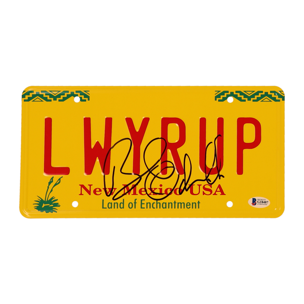 Bob Odenkirk Signed "Better Call Saul" License Plate (Beckett ...