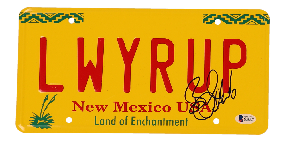 Bob Odenkirk Signed "Better Call Saul" License Plate (Beckett ...