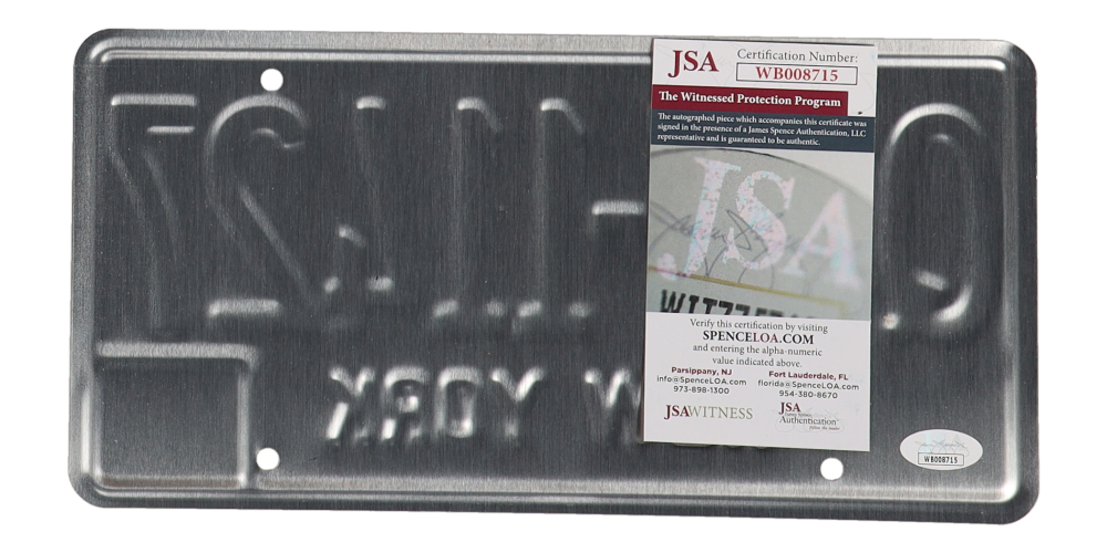 "Entourage" Replica License Plate Cast-Signed by Kevin Dillon, Adrian ...