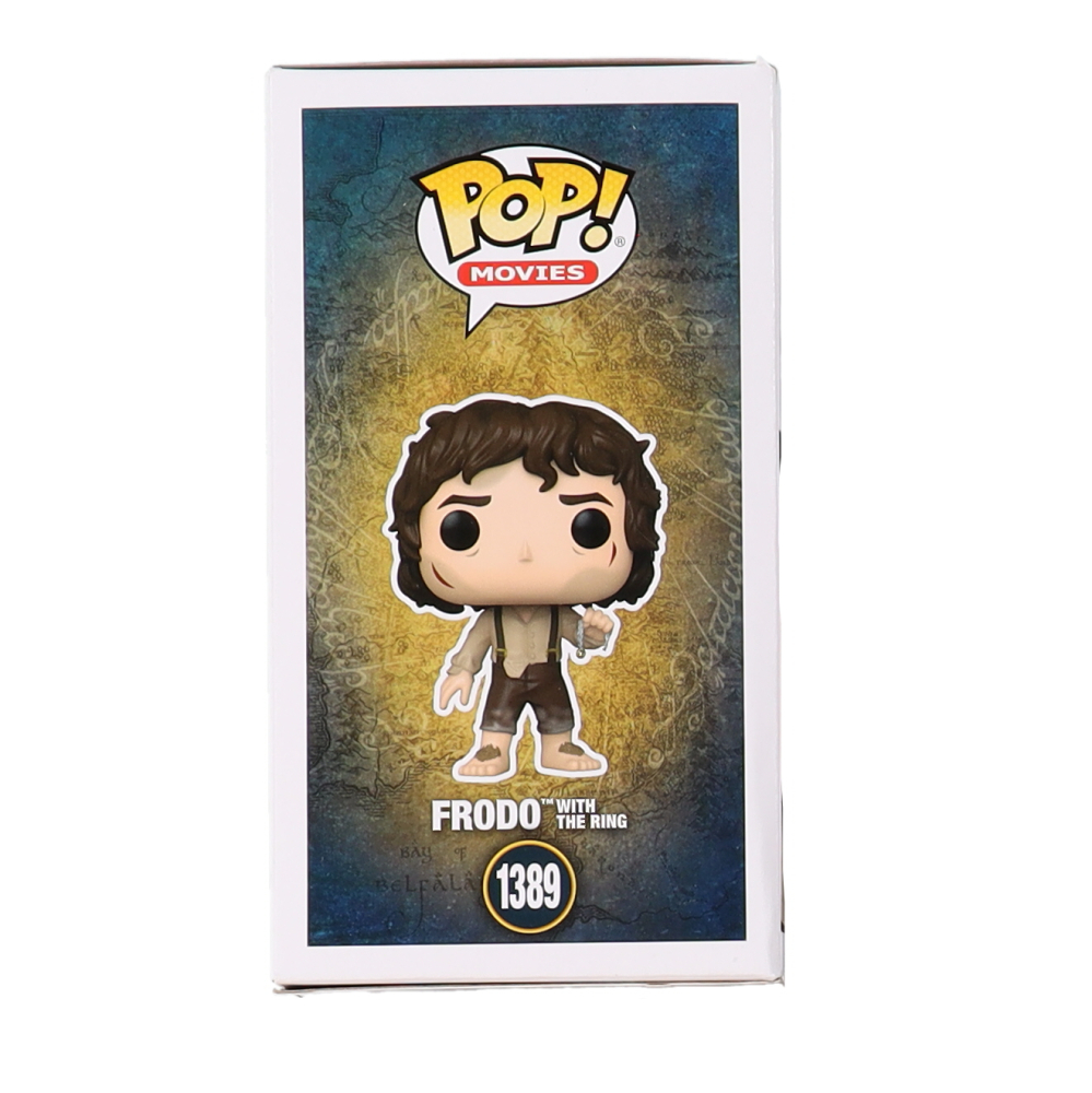 Elijah Wood Signed "The Lord of the Rings" #1389 Frodo with Ring Funko ...