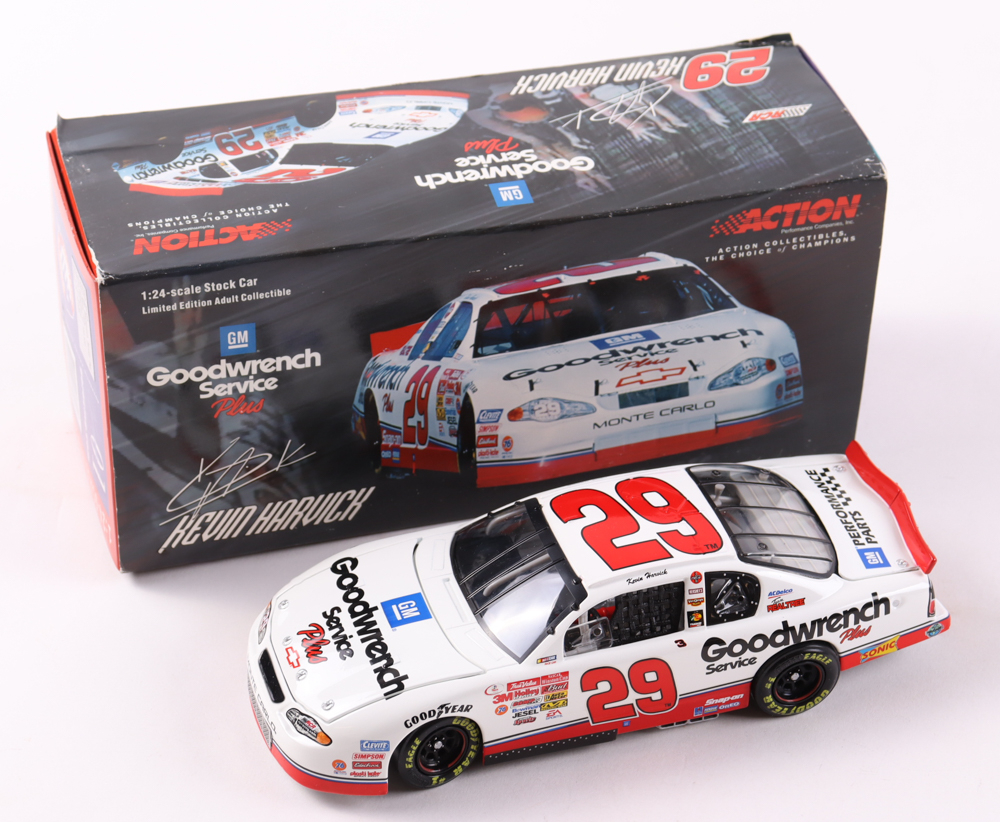 Kevin Harvick 2001 NASCAR #29 Goodwrench Service Plus- 1:24 Premium Action Diecast Car ...