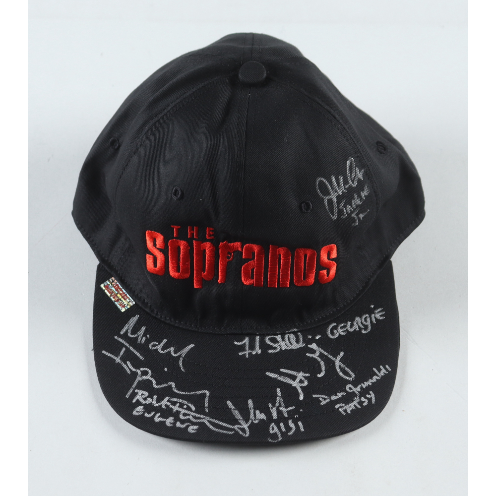 "The Sopranos" Adjustable Hat Cast-Signed by (7) with Frank Santorelli ...
