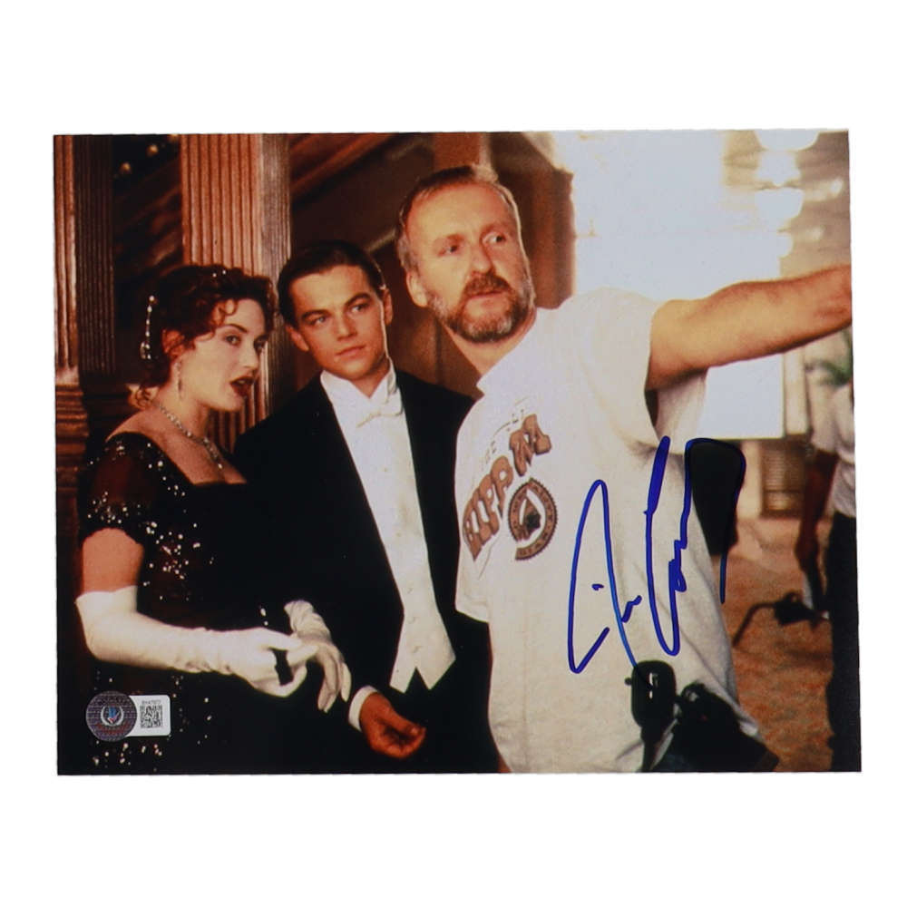 James Cameron Signed "The Titanic" 8x10 Photo (Beckett) | Pristine Auction