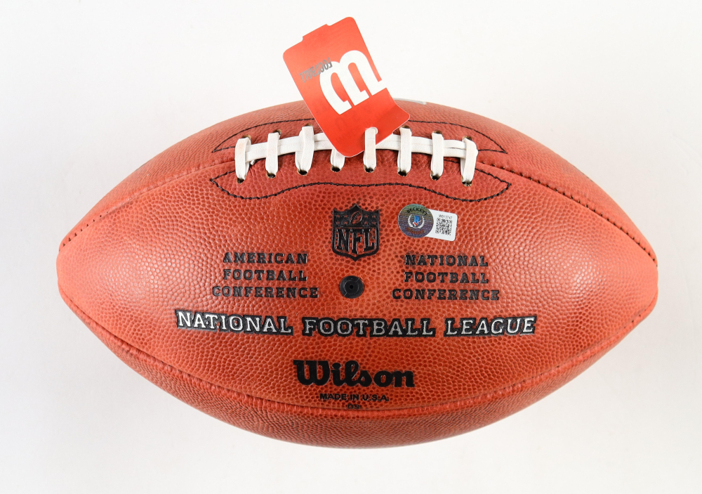 Patrick Mahomes Signed "The Duke" Official NFL Game Ball (Beckett ...