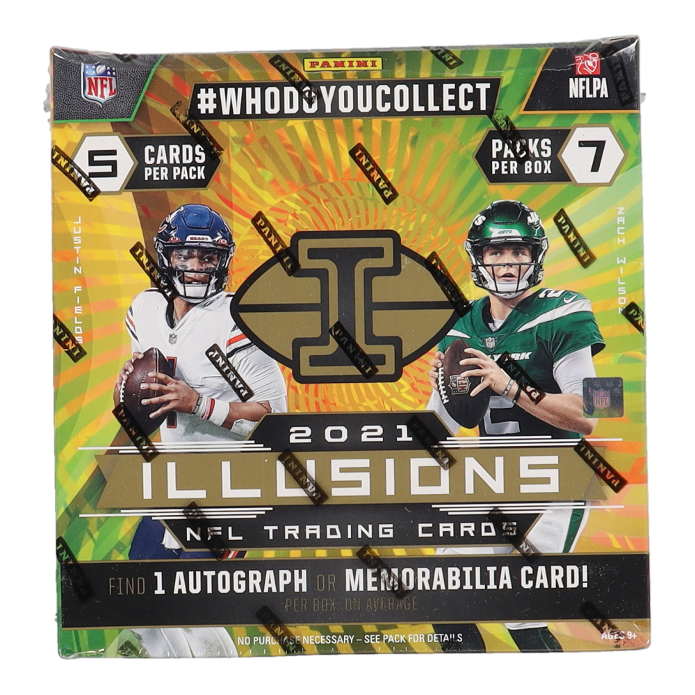 2021 Panini Illusions Football Mega Box with (7) Packs | Pristine Auction