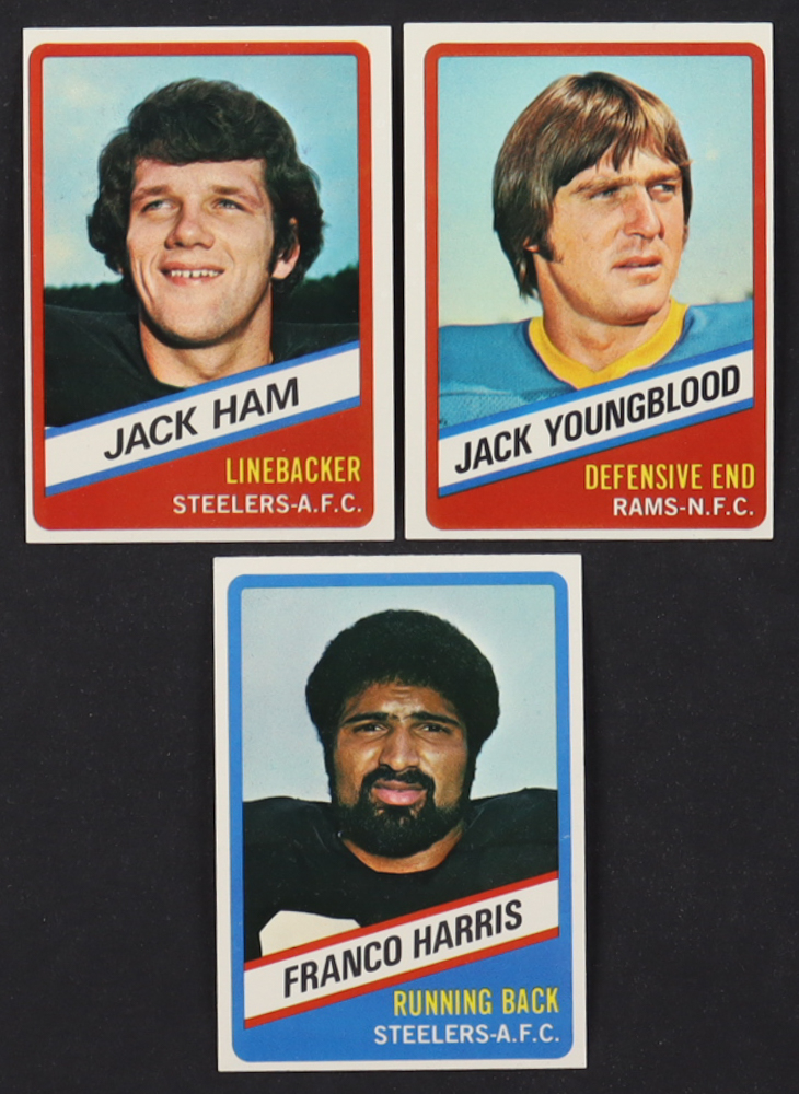 1976 Wonder Bread Complete Set of (24) Football Cards with Jack Ham #18 ...