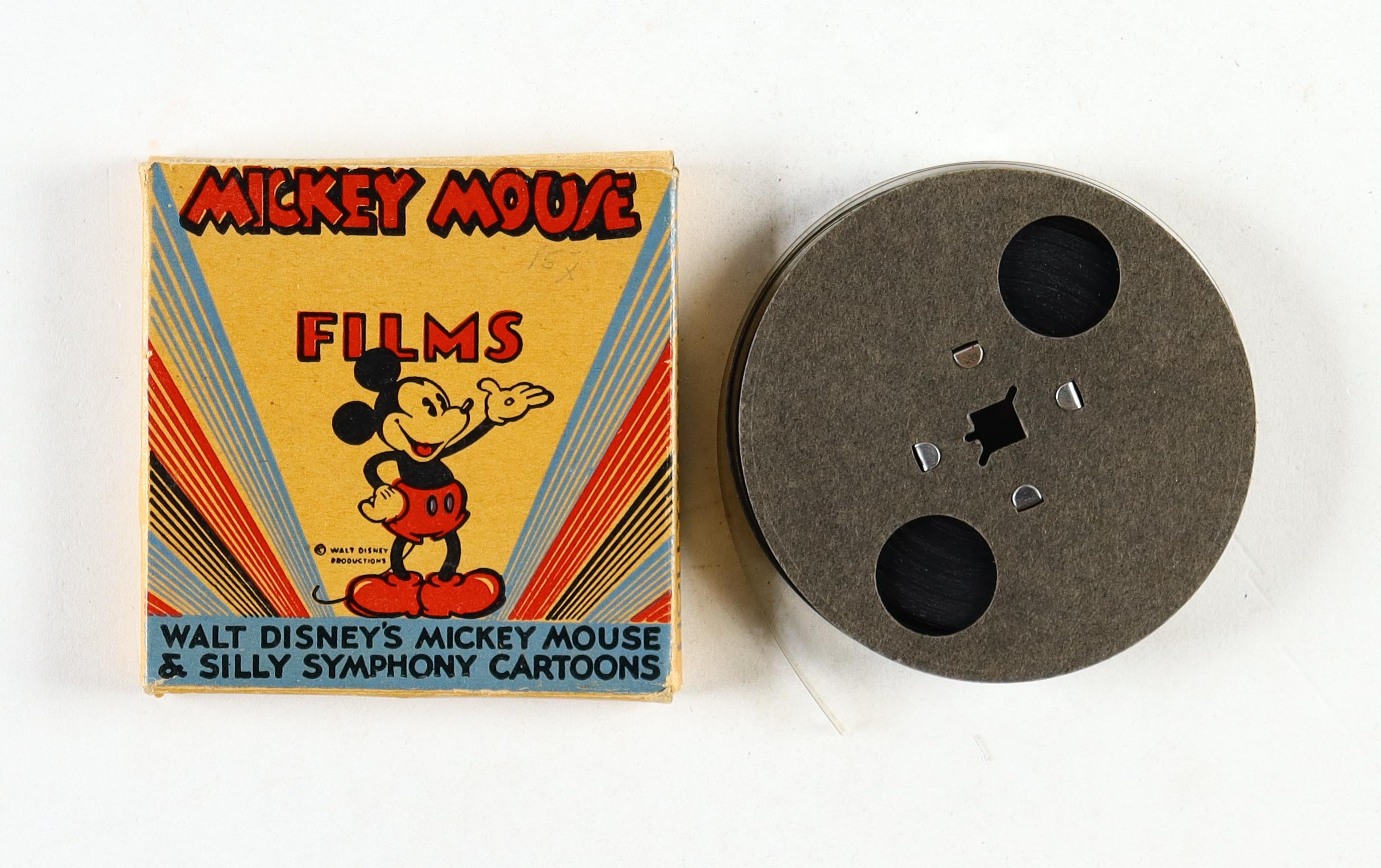 1940 Vintage Disney Mickey Mouse "The Fireman" 8MM Film with Original ...