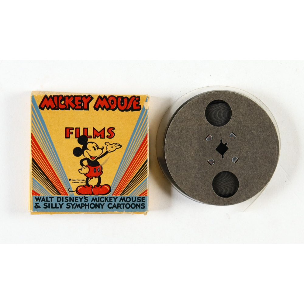 1940 Vintage Disney Mickey Mouse "The Fireman" 8MM Film with Original ...