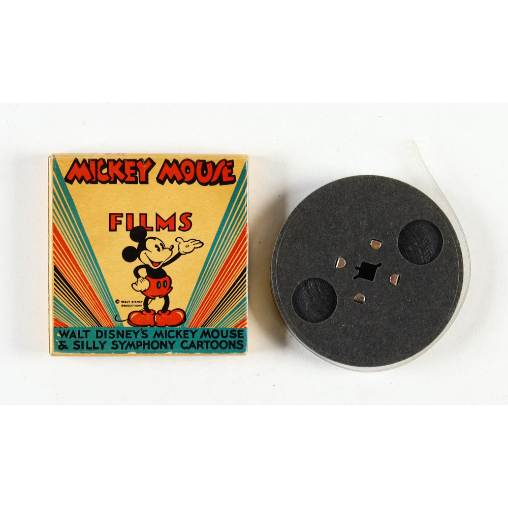1940 Vintage Disney Mickey Mouse "Hired And Fired" 8MM Film with ...