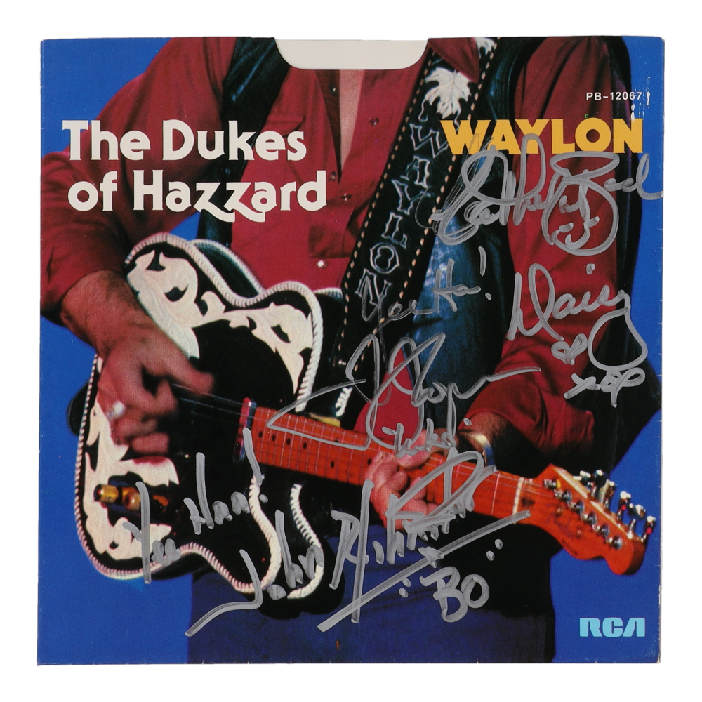 Tom Wopat, John Schneider & Catherine Bach Signed "The Dukes of Hazzard ...