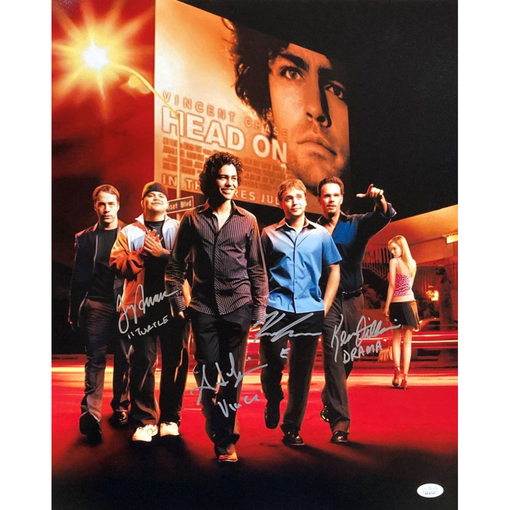 "Entourage" 16x20 Photo Cast-Signed by (4) with Adrian Grenier, Kevin ...