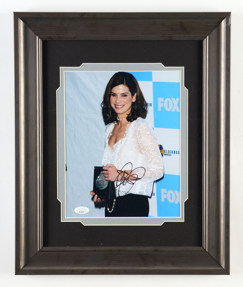 Sandra Bullock Signed Custom Framed Photo Display (JSA) | Pristine Auction