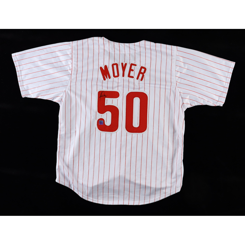 Jamie Moyer Signed Jersey (Playball Ink) | Pristine Auction