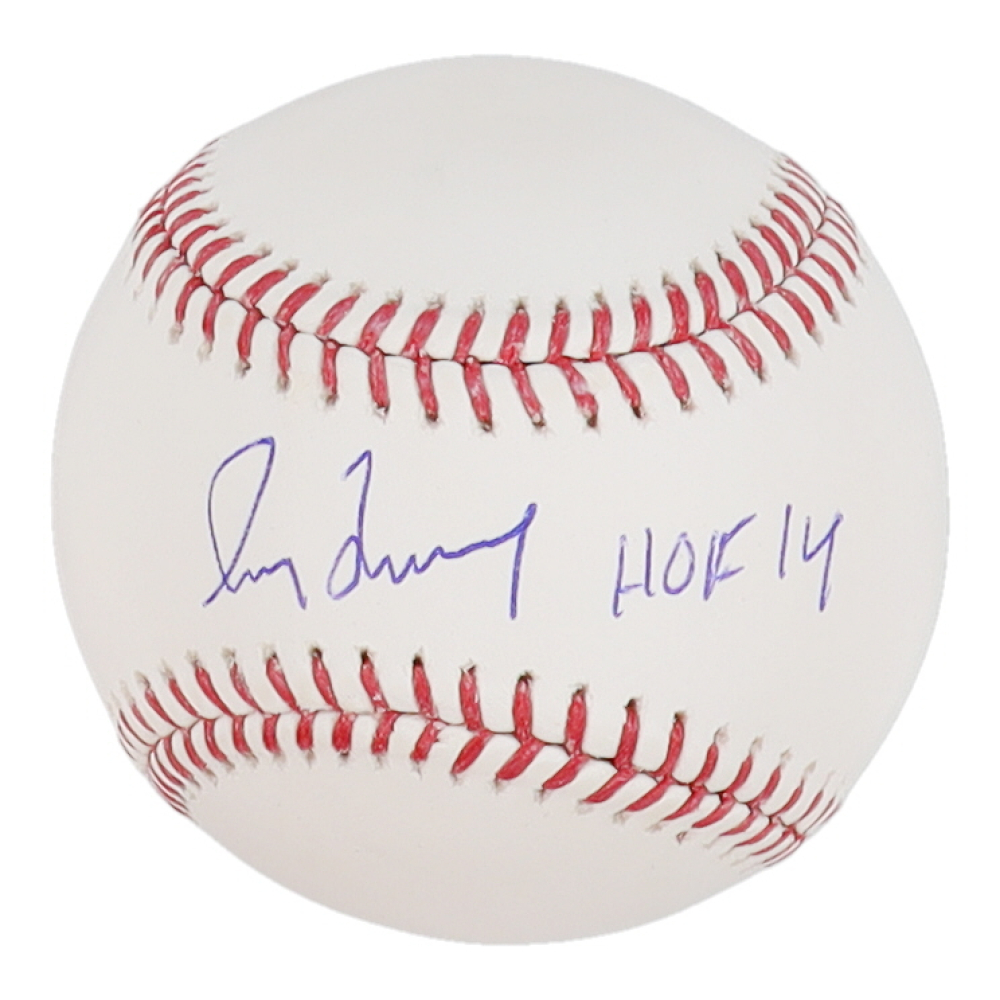 Greg Maddux Signed OML Baseball Inscribed "HOF 14" (JSA) | Pristine Auction