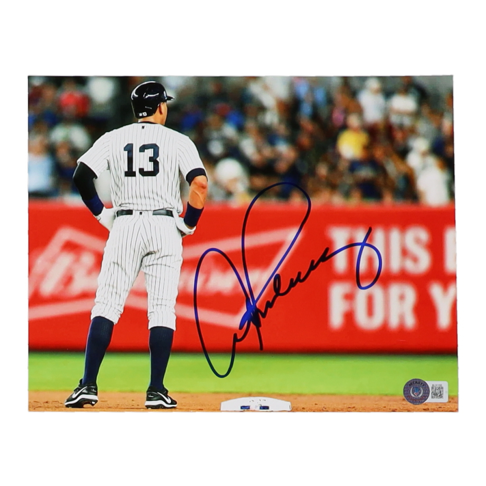 Alex Rodriguez Signed Yankees 8x10 Photo (Beckett) | Pristine Auction
