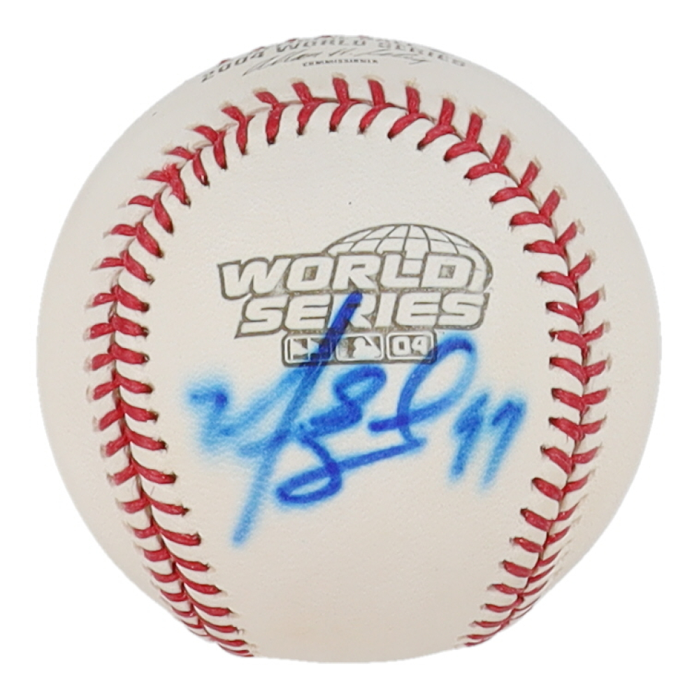 Manny Ramirez Signed 2004 World Series Baseball (JSA) | Pristine Auction