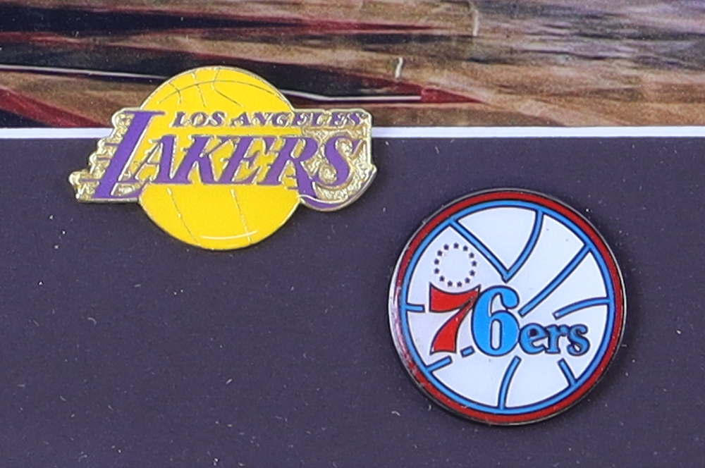 Kobe Bryant Vs. Allen Iverson Custom Framed Photo Display with Lakers ...