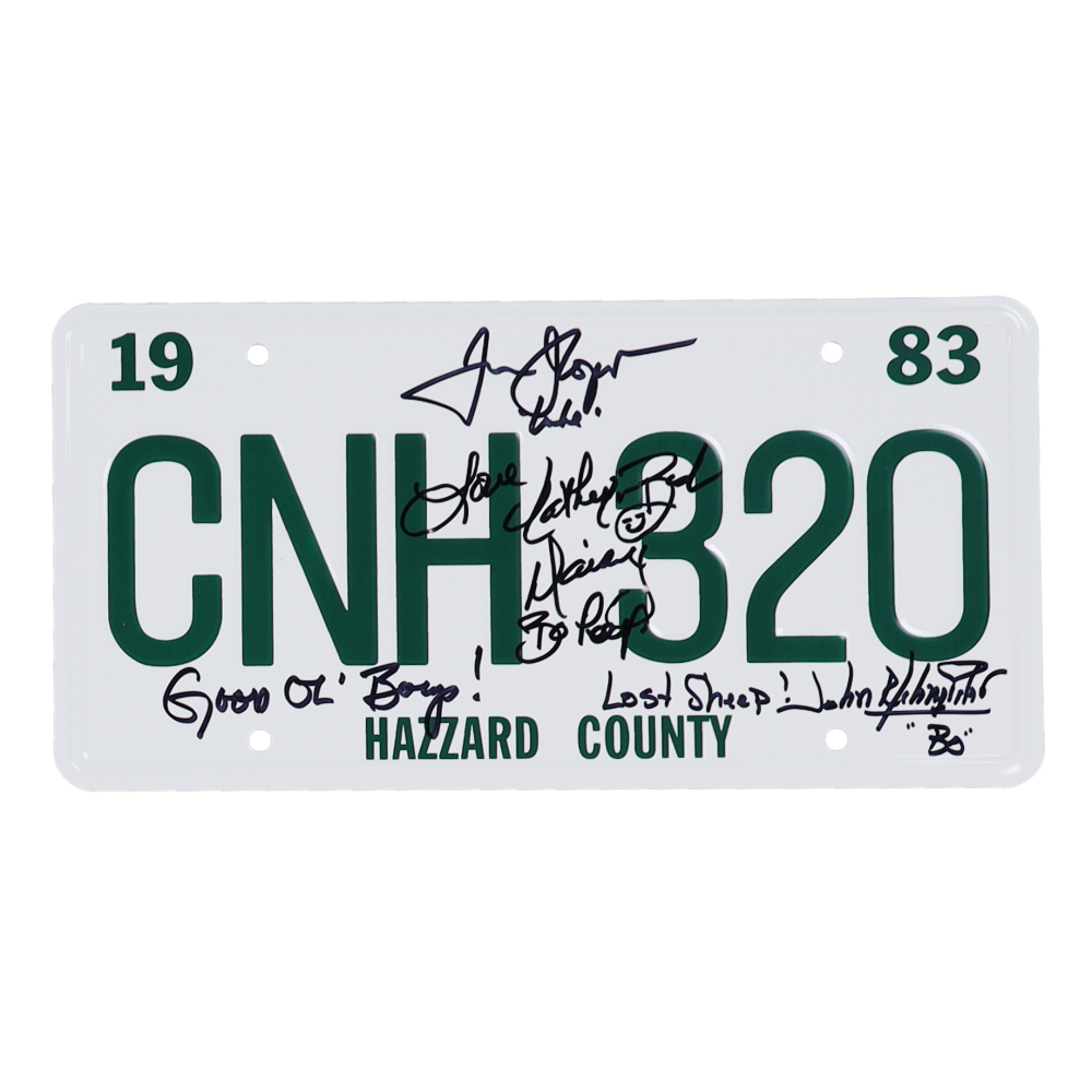 Tom Wopat, John Schneider & Catherine Bach Signed "The Dukes of Hazzard ...