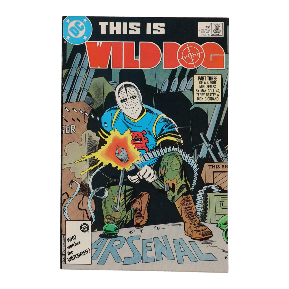 1987 "This Is Wild Dog" Issue #3 DC Comic Book | Pristine Auction