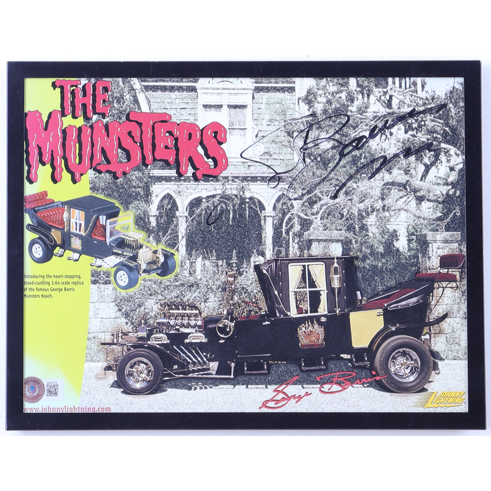 George Barris Signed "The Musters" Custom Framed Photo Display (Beckett ...