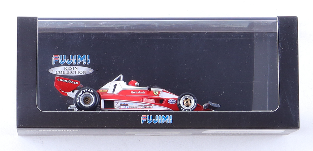 Niki Lauda Signed LE 1976 Ferrari #1 312T2 World Champion with Display ...