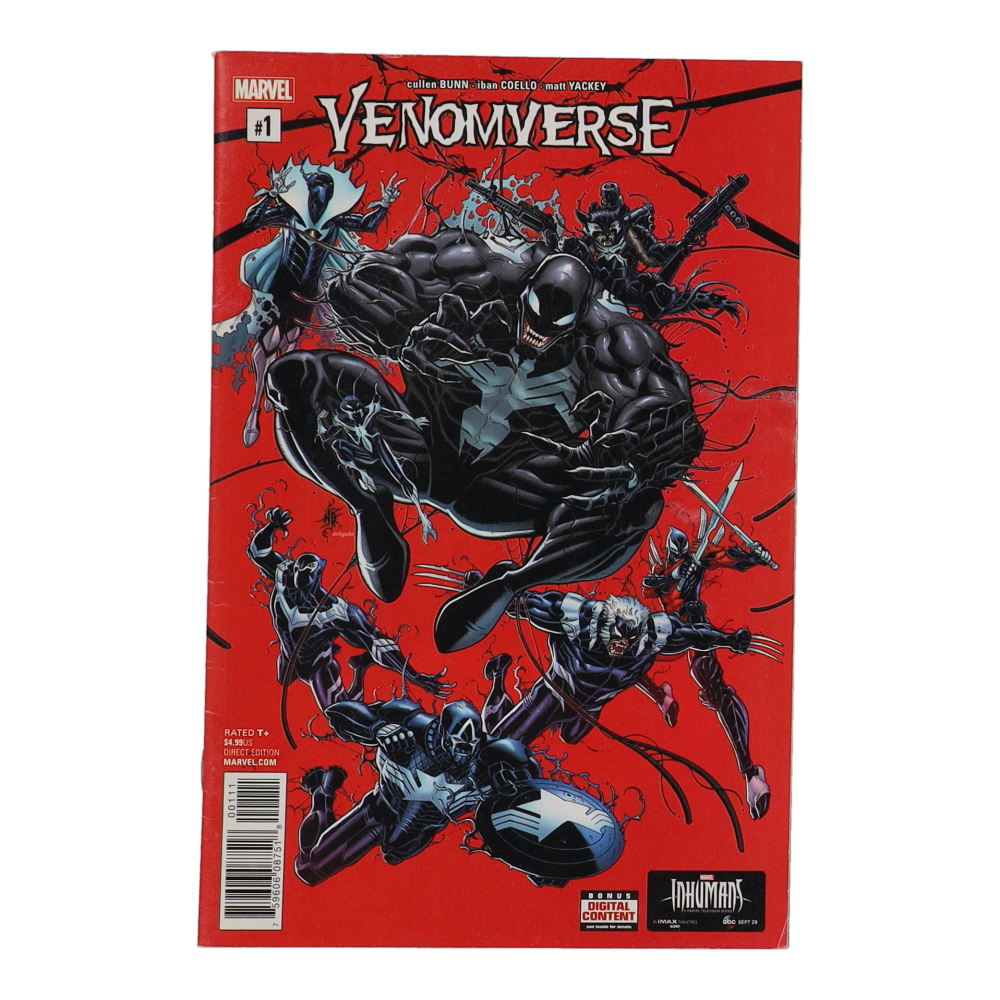 2017 "Venomverse Issue #1 Marvel Comic Book | Pristine Auction