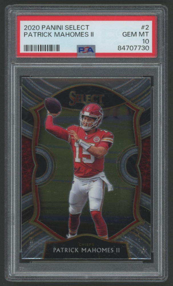 Patrick Mahomes II 2020 Select #2 (PSA 10) | Pristine Auction
