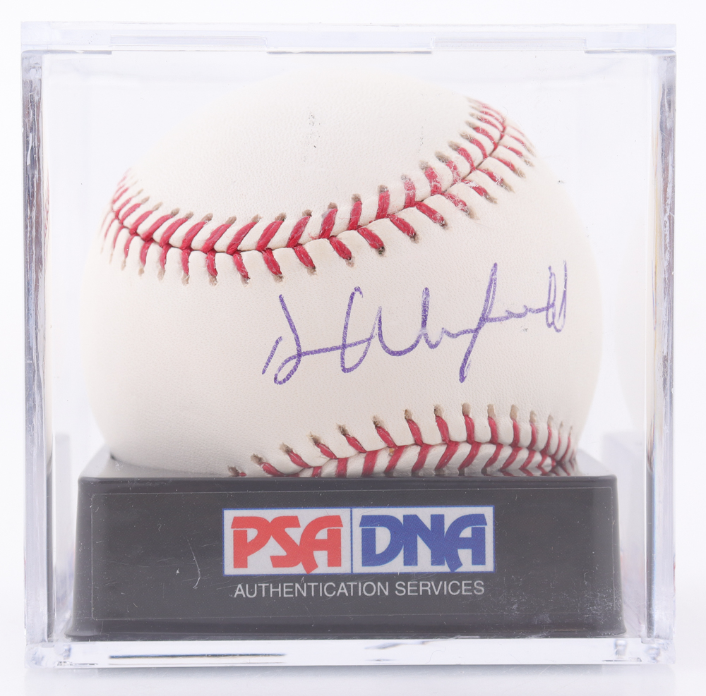 Dave Winfield Signed OML Baseball with Display Case (PSA GEM MT 10 ...