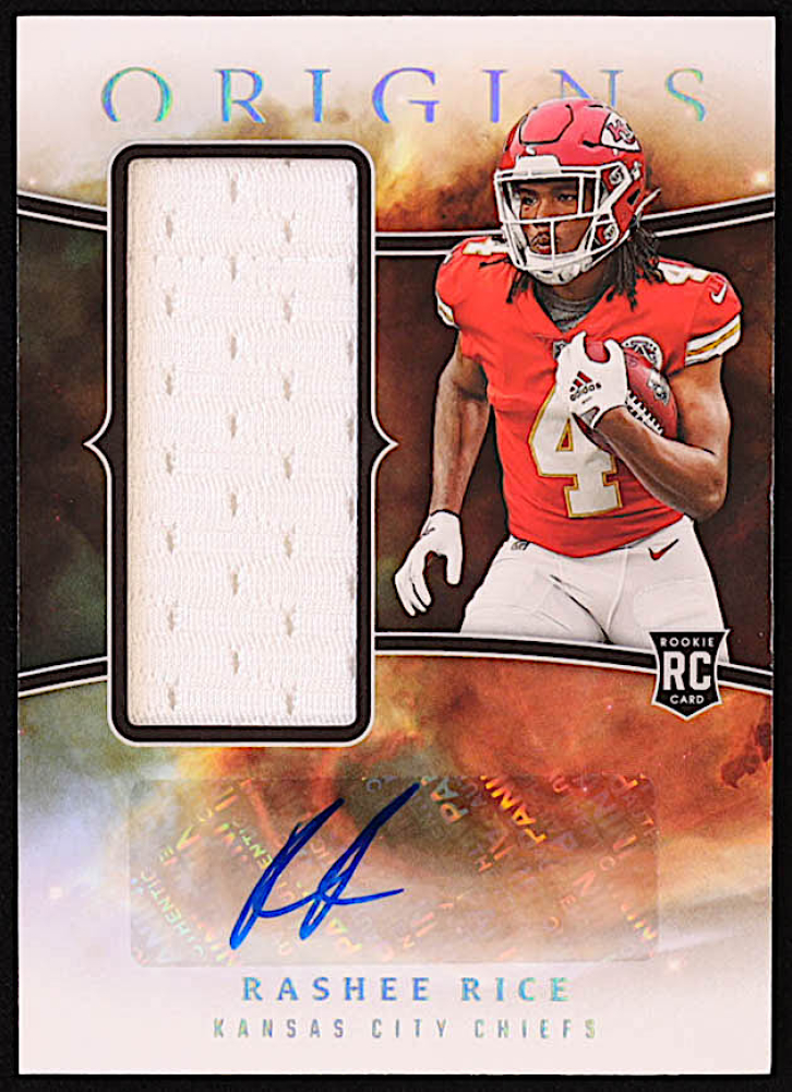 Rashee Rice 2023 Panini Origins Rookie Jumbo Jersey Autographs #17 RC ...
