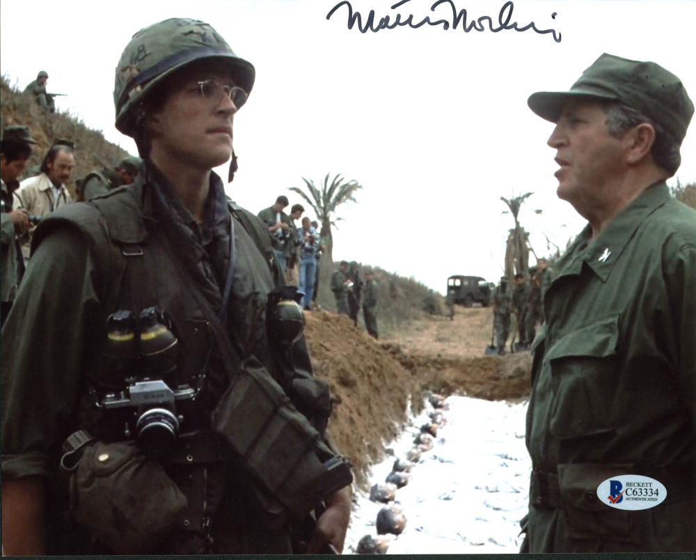 Matthew Modine Signed "Full Metal Jacket" 8x10 Photo (Beckett ...
