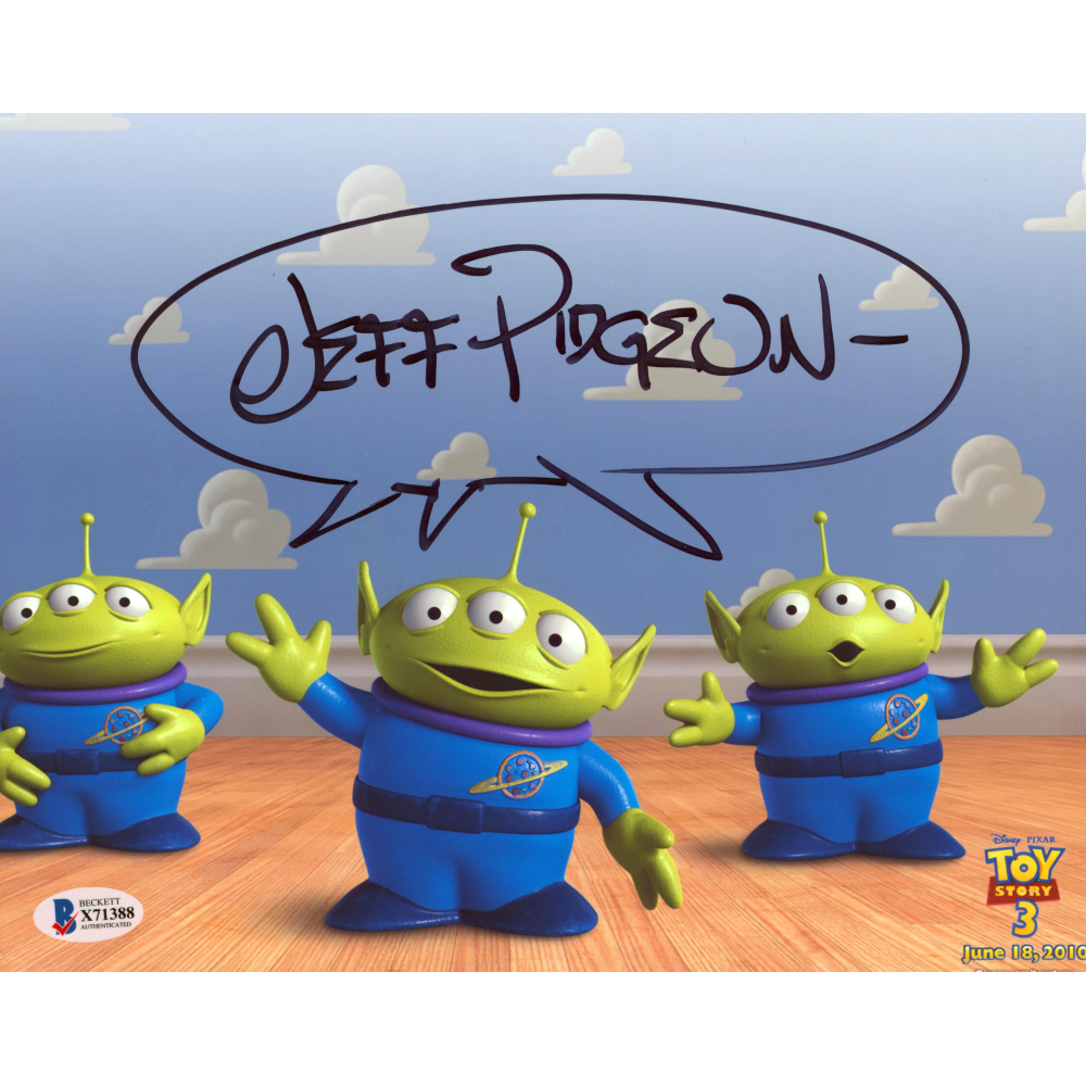 Jeff Pidgeon Signed "Toy Story" 8x10 Photo (Beckett) | Pristine Auction