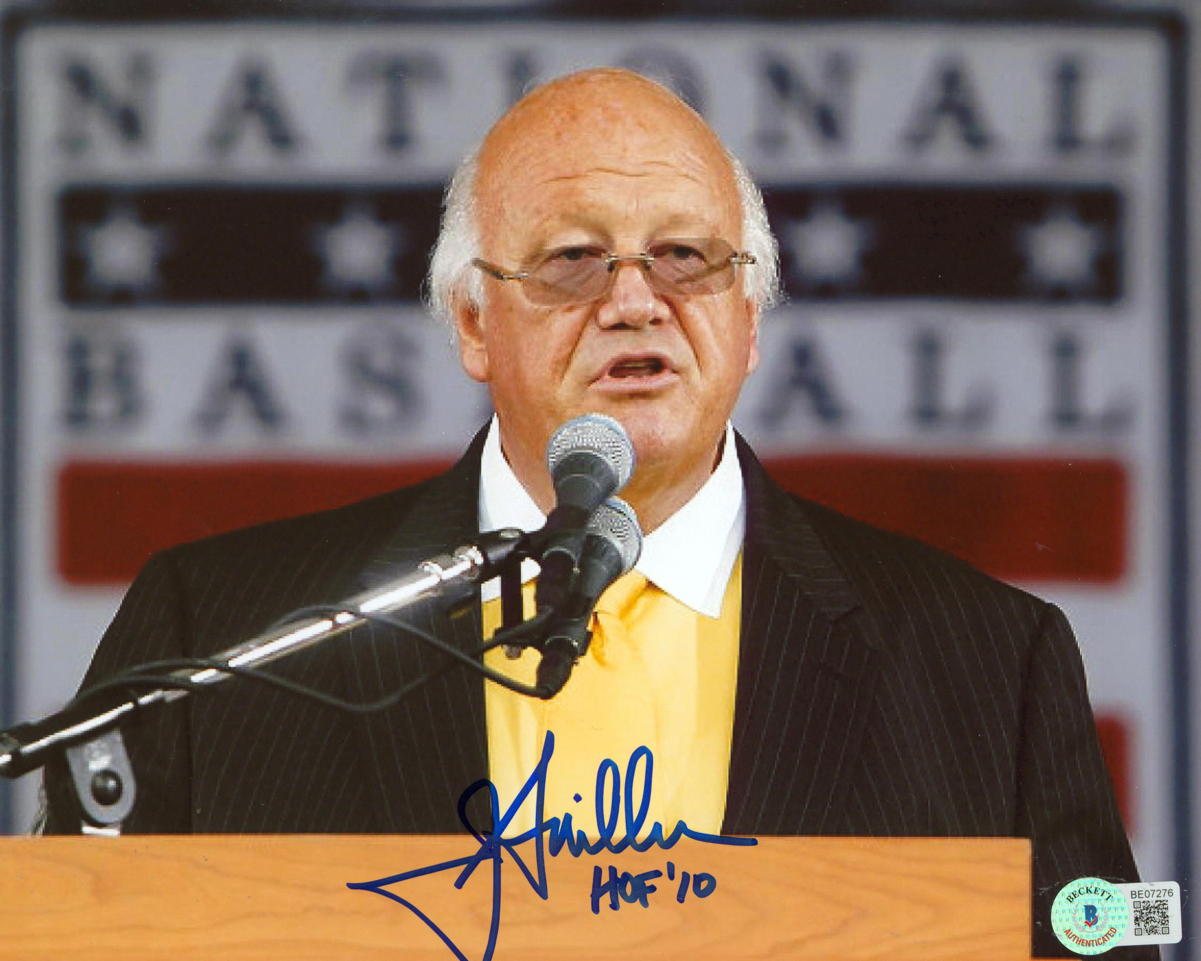 Jon Miller Signed Giants 8x10 Photo (Beckett) | Pristine Auction