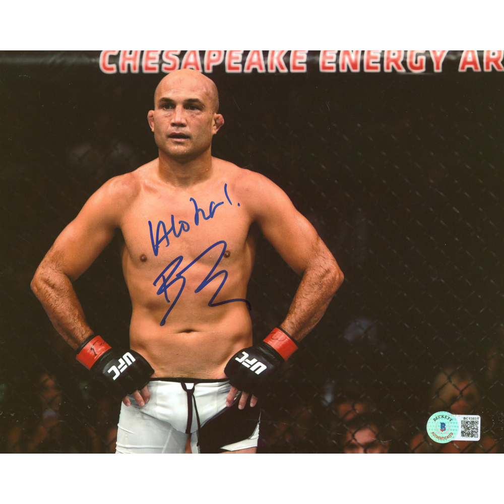 B.J. Penn Signed UFC 8x10 Photo Inscribed "Aloha!" (Beckett) | Pristine ...