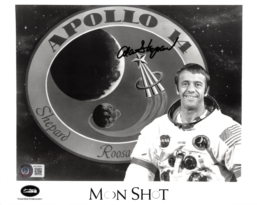 Alan Shepard Signed Apollo 14 8x10 Photo (Beckett) | Pristine Auction
