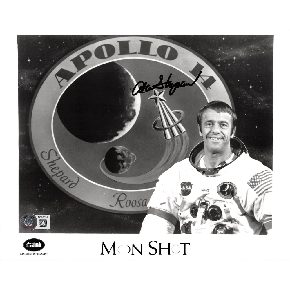 Alan Shepard Signed Apollo 14 8x10 Photo (Beckett) | Pristine Auction
