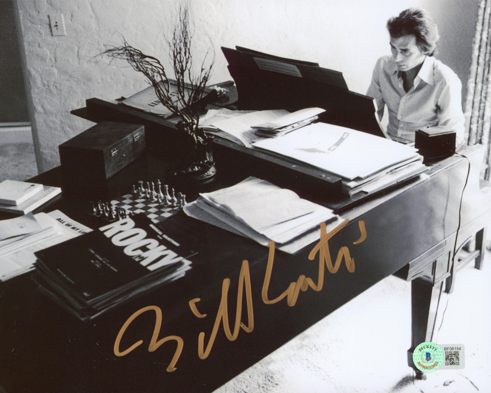 Bill Conti Signed "Rocky" 8x10 Photo (Beckett) | Pristine Auction