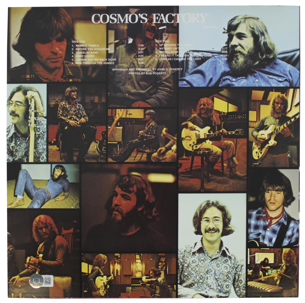 John Fogerty Signed Creedence Clearwater Revival "Cosmo's Factory ...
