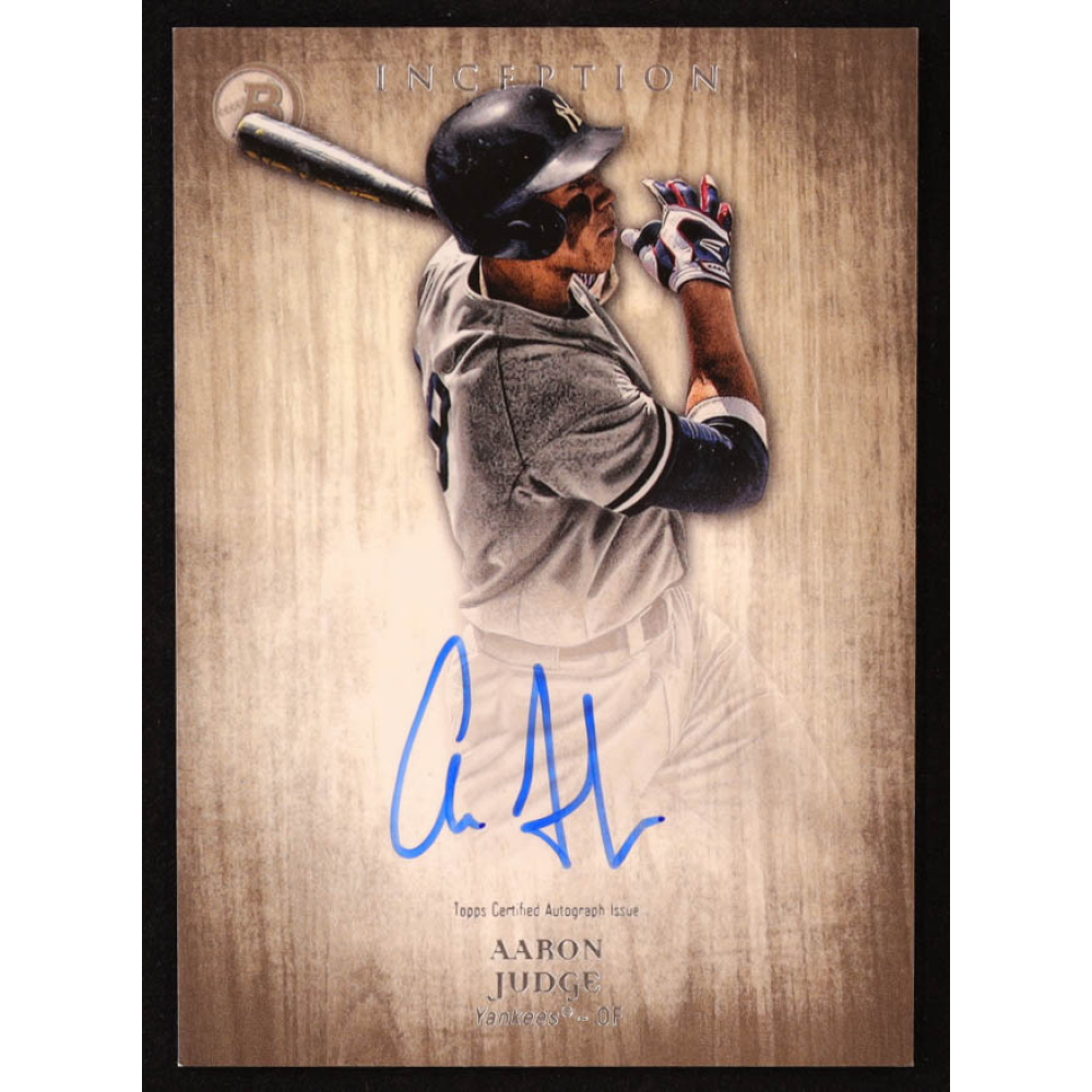 Aaron Judge 2014 Bowman Inception Prospect Autographs #PAAJ RC ...