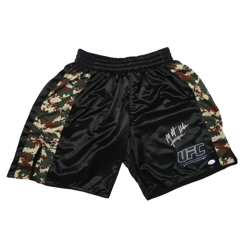 Matt Hughes Signed UFC Trunks (JSA) | Pristine Auction