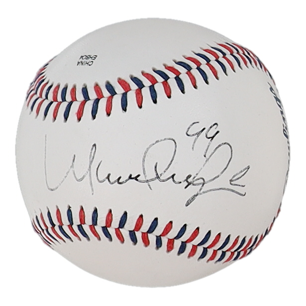 Manny Ramirez Signed Atlantic League Logo Baseball (JSA) | Pristine Auction