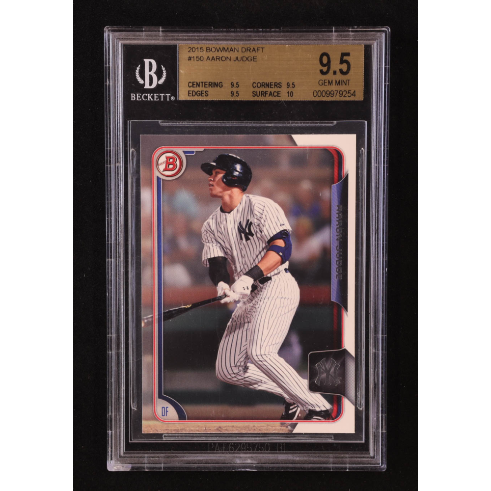 Aaron Judge 2015 Bowman Chrome Draft #150 RC (BGS 9.5) | Pristine Auction