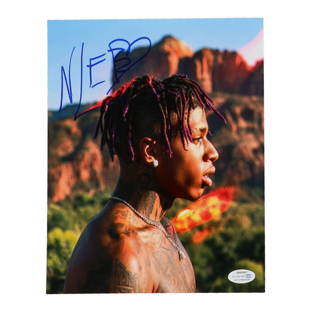 NLE Choppa Signed 8x10 Photo (ACOA) | Pristine Auction