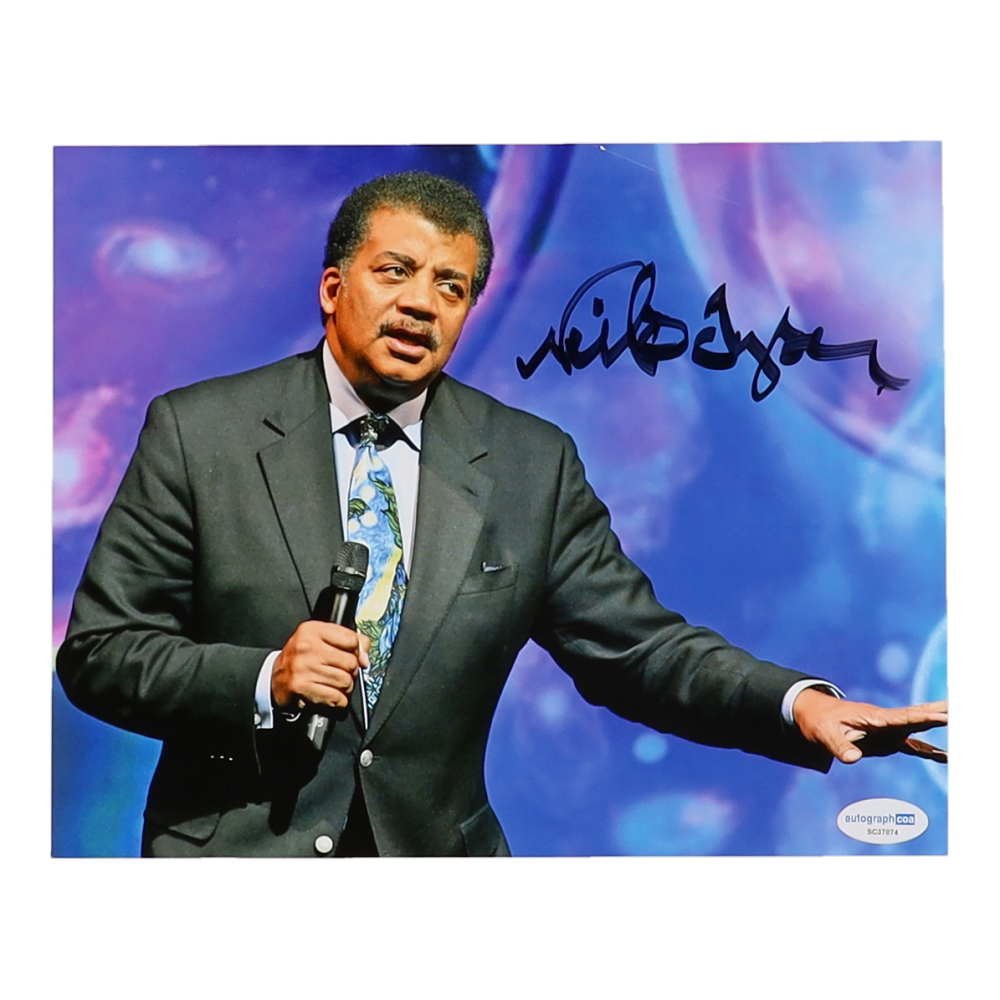 Neil Degrasse Tyson Signed 8x10 Photo (ACOA) | Pristine Auction