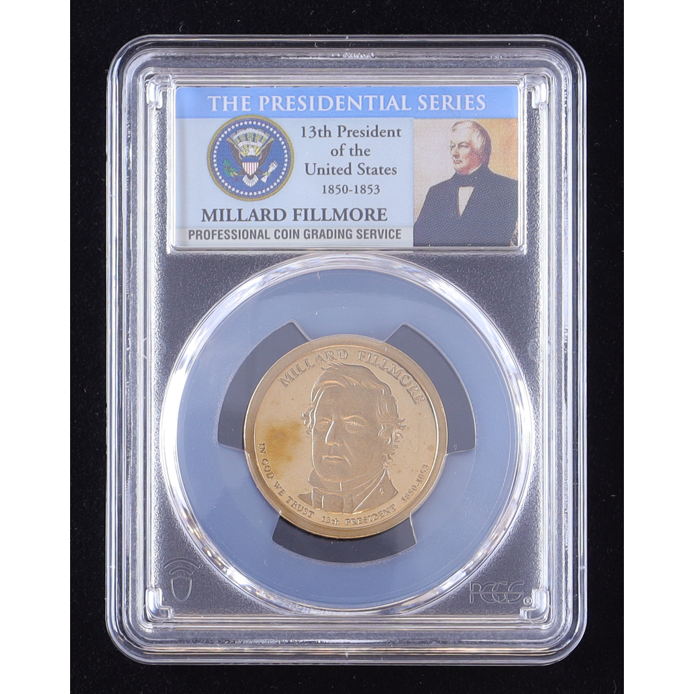 2010-S U.S. Presidential Proof $1 Coin - Millard Fillmore 13th ...