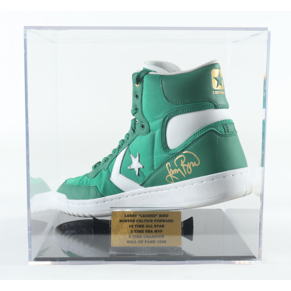 Larry Bird Signed Converse Special Edition 1984 Boston Celtics ...